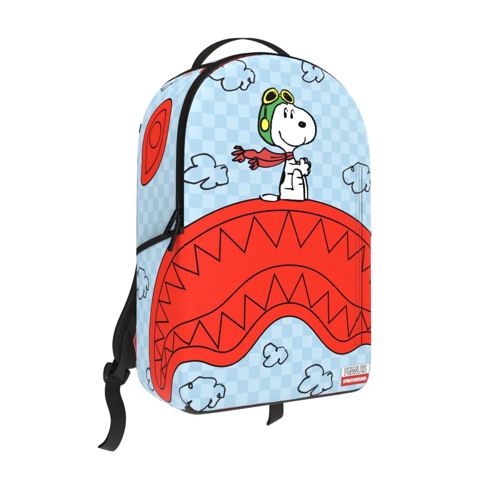 Sprayground Snoopy Pilot Shark DLXSV Backpack B7665 – I-Max Fashions