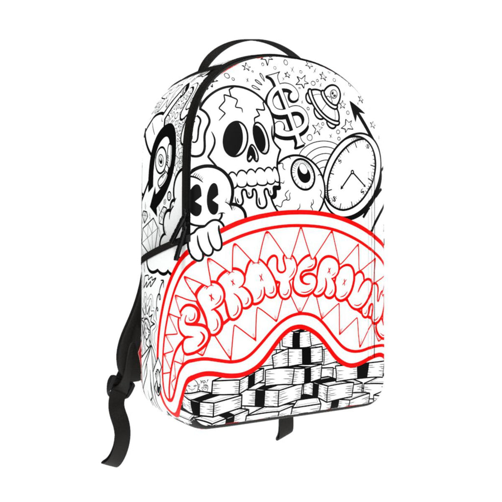 Sprayground Accidental Doodle DLXSR Backpack B6335 – I-Max Fashions