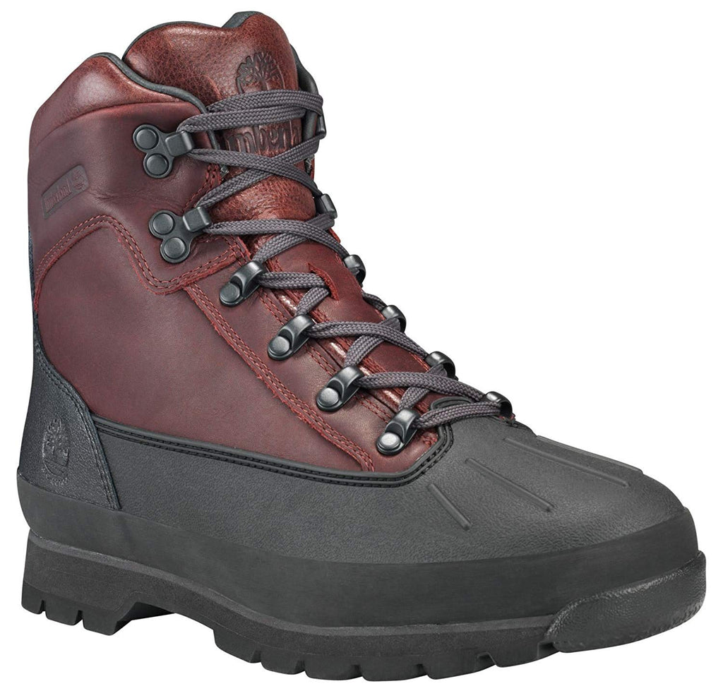 Timberland Mens Euro Hiker Shell Toe WP Boot - Dark Port – I-Max Fashions