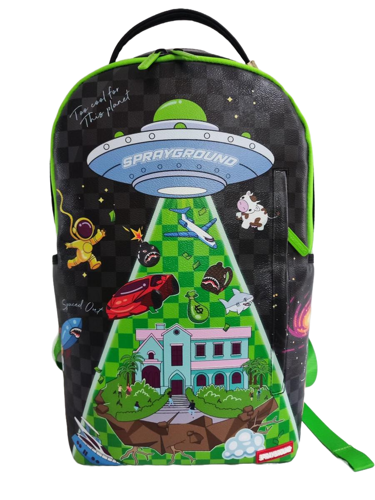 Sprayground UFO WTF DLXSV Backpack B5063 – I-Max Fashions